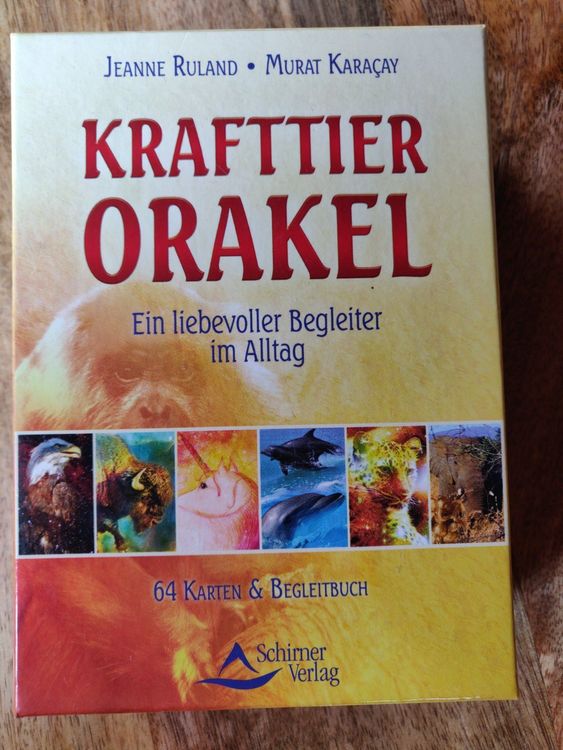 Jeanne Ruland Murat Karacay Krafttier-Orakel Kartenset Orake (Gebraucht ...