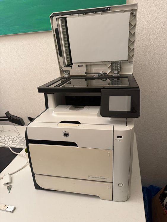 Multifunktionsdrucker HP LaserJet Pro 300 color MFP M 375 nw (Gebraucht ...