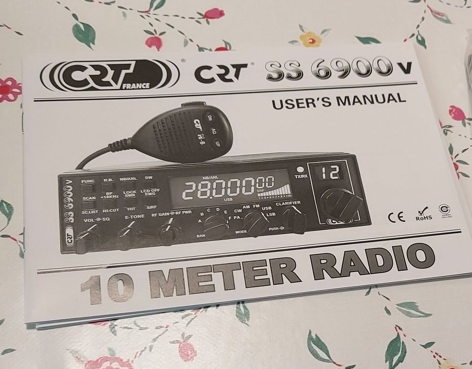 Neuwertiges CRT Superstar SS-6900V 10 Meter Band Amateurfunk | Kaufen ...