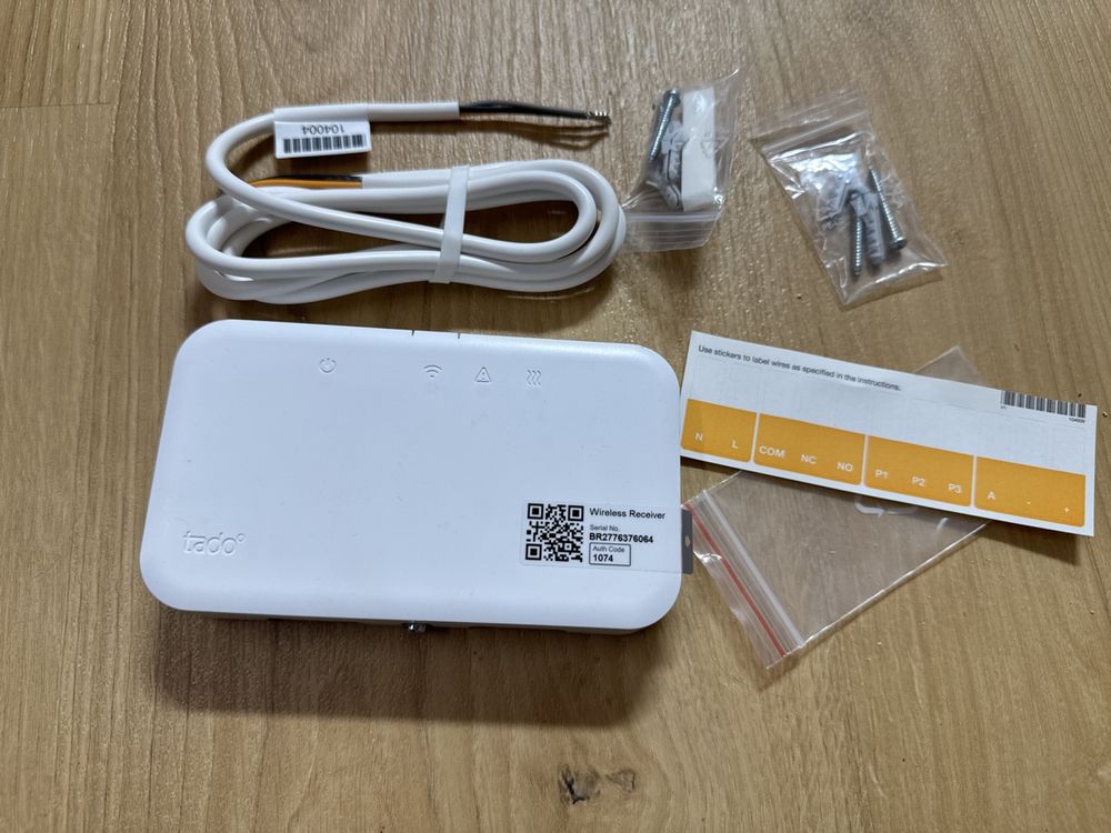 Tado Wireless Receiver Thermostat (Neu (gemäss Beschreibung)) in ...
