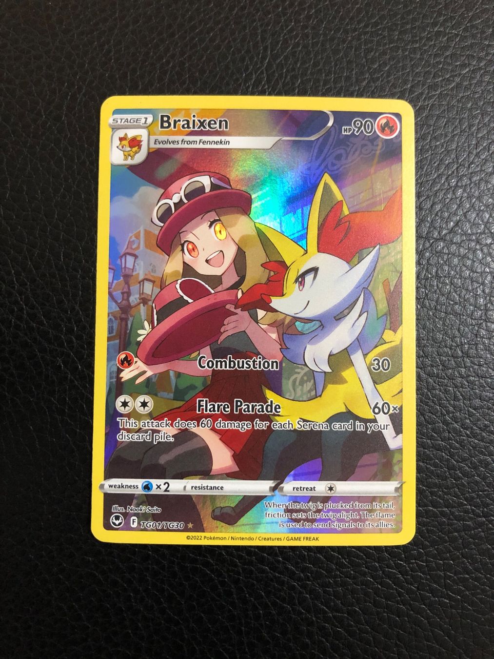 Silver Tempest Braixen TG01/TG30 NM Ab 1 (Gebraucht) in Paradiso für ...