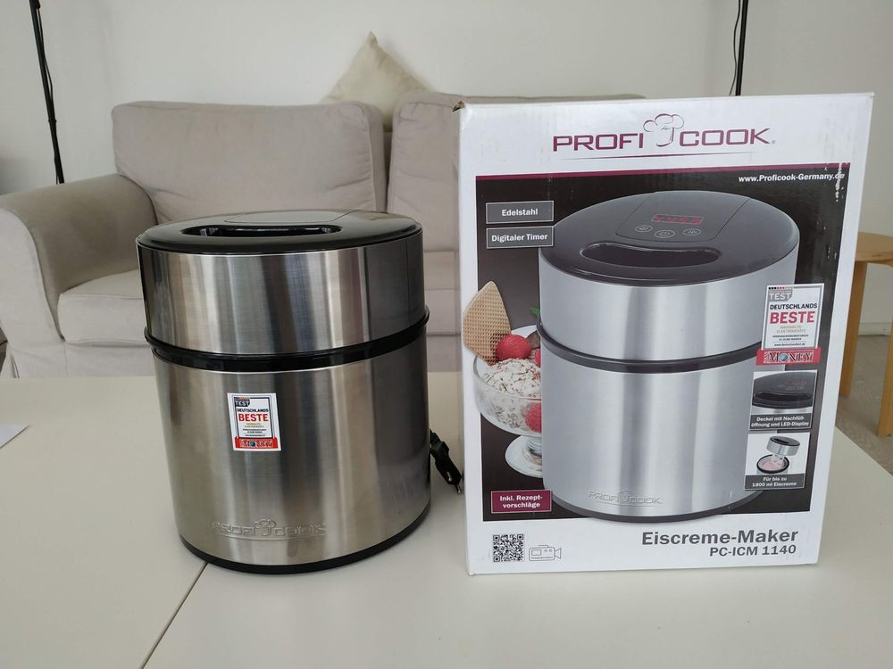 Ice cream maker Proficook PC-ICM 1140 (Gebraucht) in Jongny für CHF 29. ...