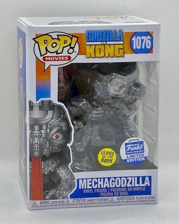 Funko Pop! Godzilla, Mechagodzilla GITD #1076, Funko Shop (Neu (gemäss ...