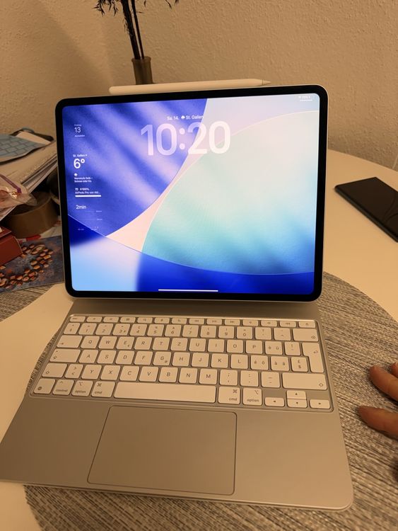 iPad Pro 13, M4 256GB Wifi mit Magic Keyboard & Pencil Pro (Gebraucht ...