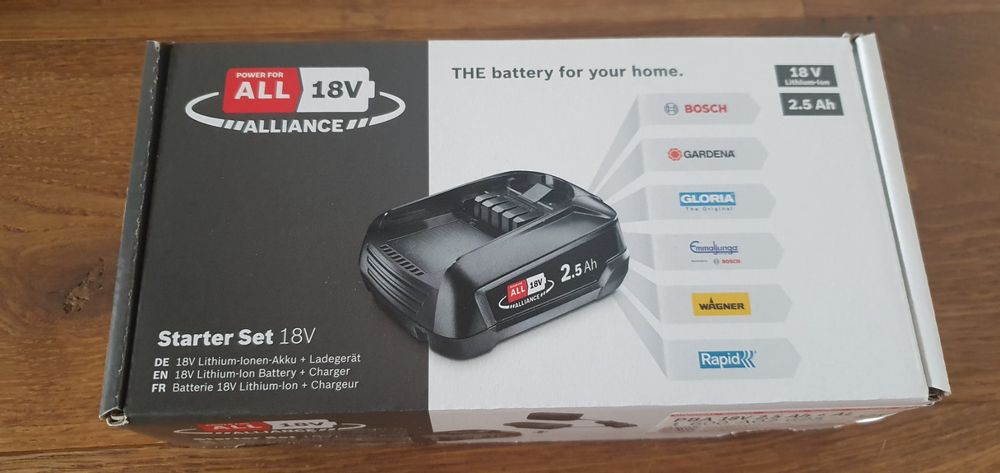 Bosch POWER FOR ALL Starter Set 18V Akku - NEU | Kaufen auf Ricardo