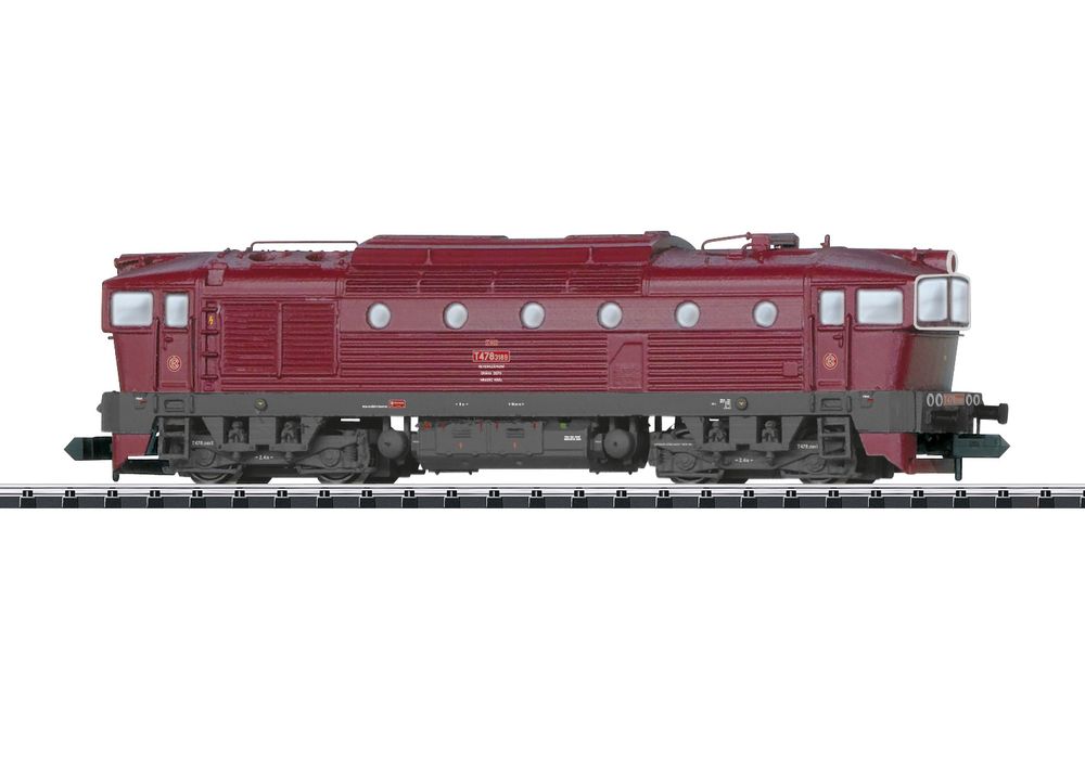 Minitrix 16731 Diesellokomotive T478.3 C^SD digital + sound (Neu ...