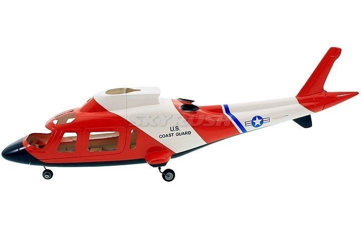 Rumpf GFK Agusta AW109 US CoastGuard/450 (Neu und originalverpackt) in ...