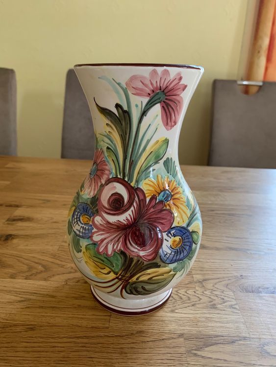 Keramik Vase Castelli | Kaufen auf Ricardo