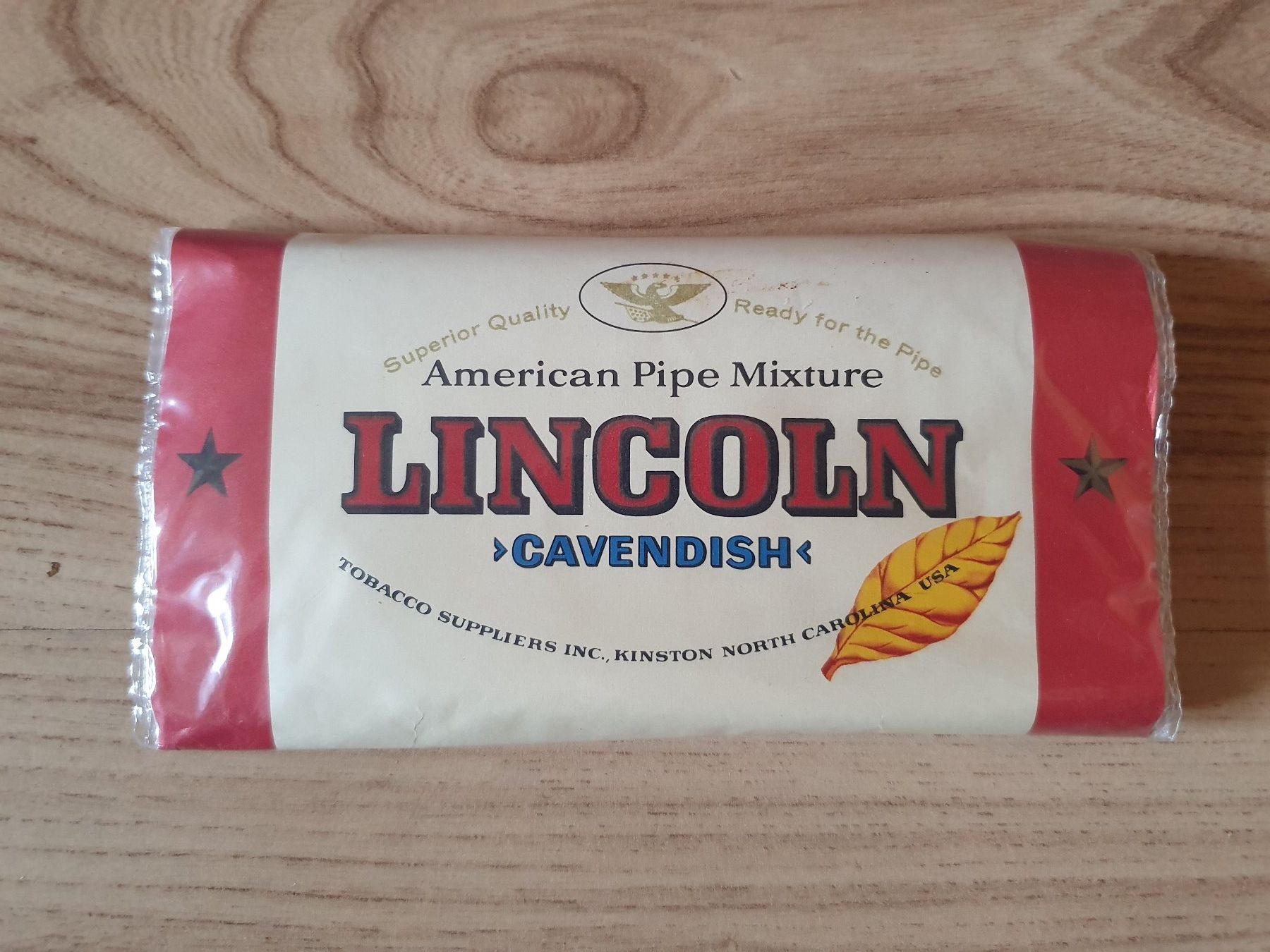 LINCOLN Cavendish Tabak (80er Jahre, vakuumiert/ungeöffnet) (Neu und ...