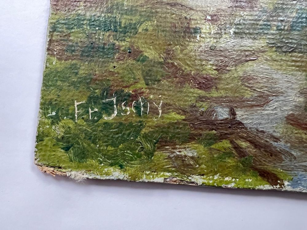 Landschaft Gemälde Signiert (Gebraucht) in Neuhausen am Rheinfall für CHF 5 – mit Lieferung auf ...