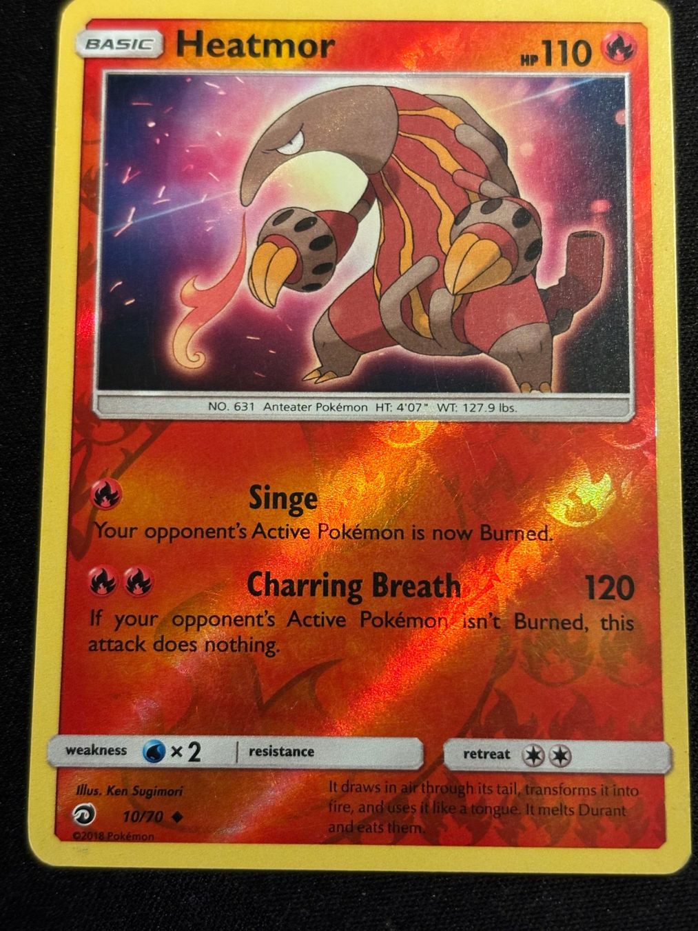 Pokemon Heatmor - Dragon-Majesty 10/70 - English (D'occasion) à Bern ...