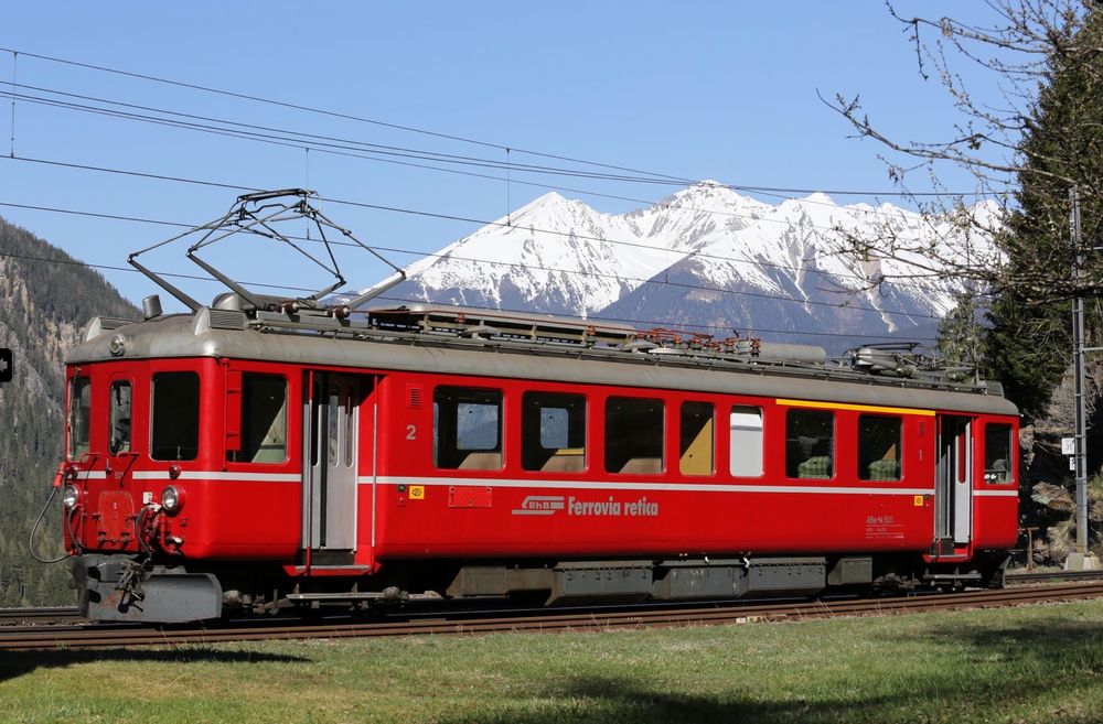 Bemo H0m 1365141 E-Triebwagen ABe 4/4 501 RhB DC Digital (Neu und ...