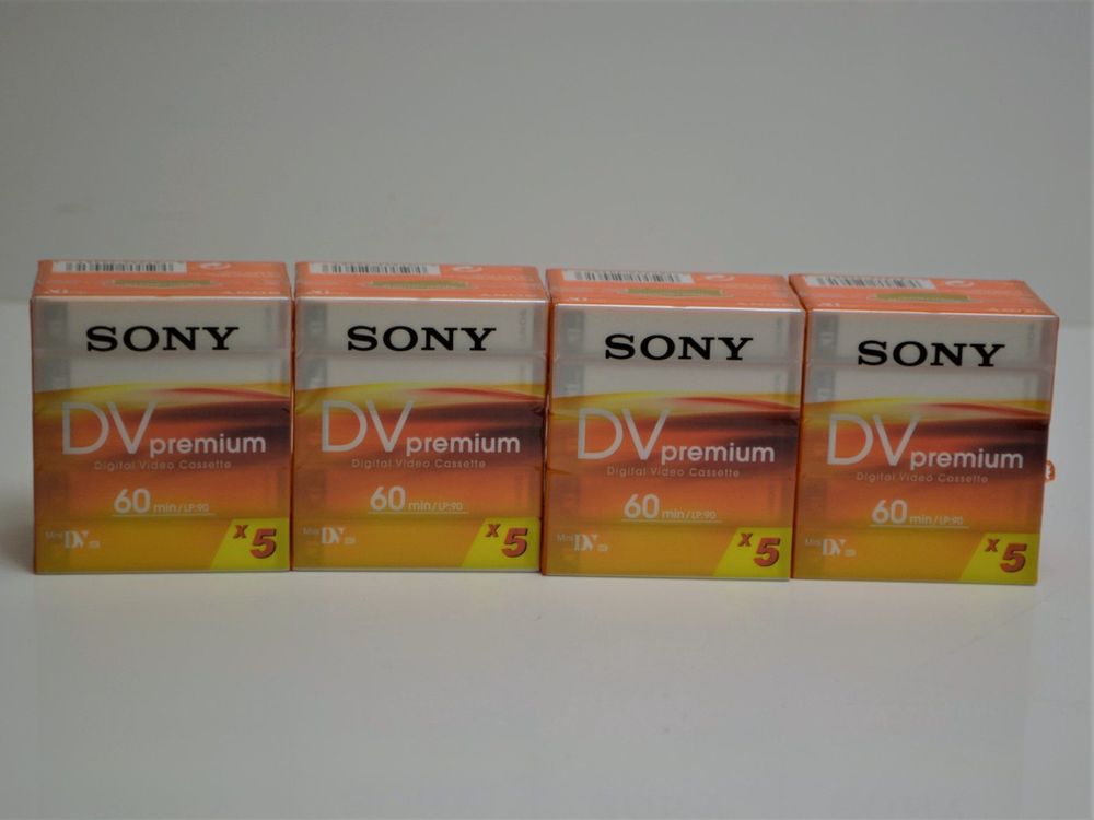 SONY | DV premium | Digital Video Kassette | 60 min (Neu (gemäss ...