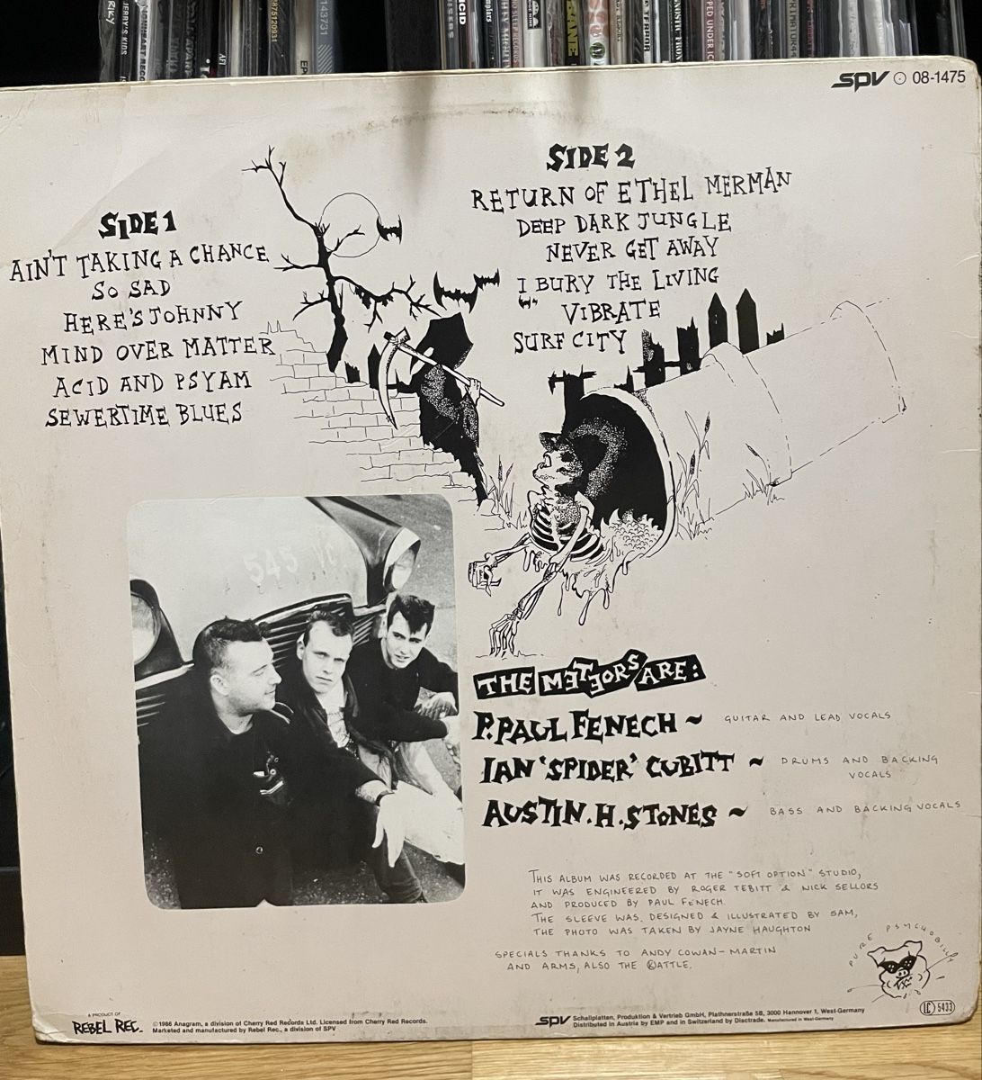 The Meteors - Sewertime Blues/ psychobilly/ garage rock punk (Gebraucht ...