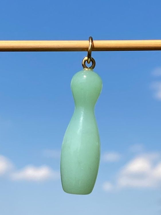 Schmuckanhänger Chrysopras Kegel echter Stein Bead (Neu und originalverpackt) in Subingen für ...