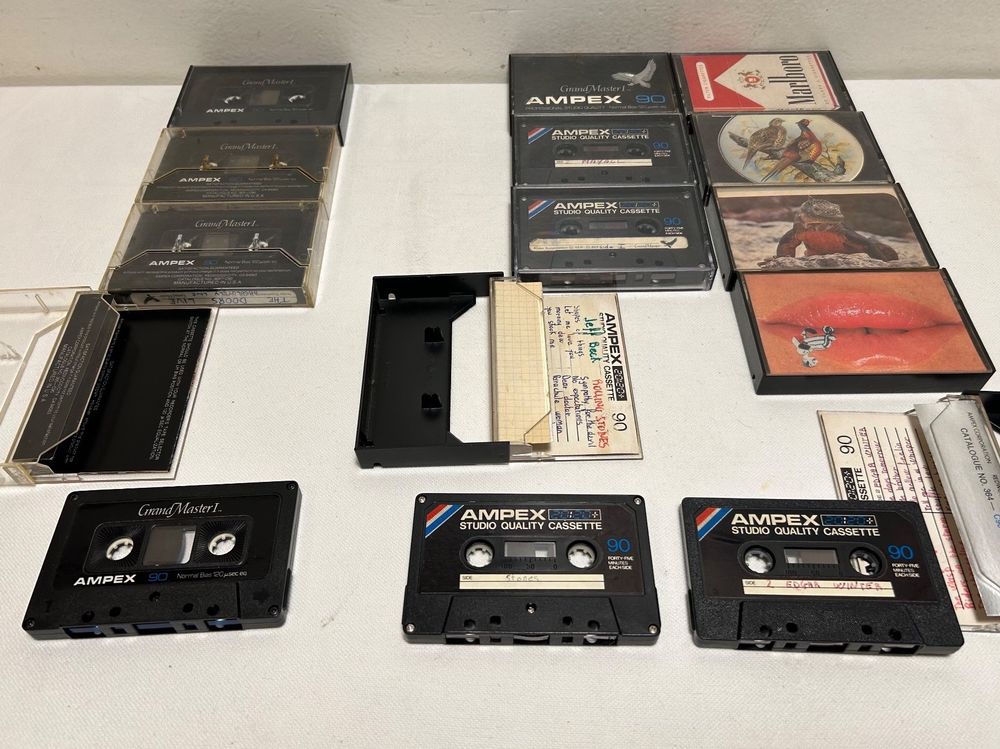 Cassettes audio AMPEX divers (x13) (D'occasion) à Geneve pour CHF 5 ...