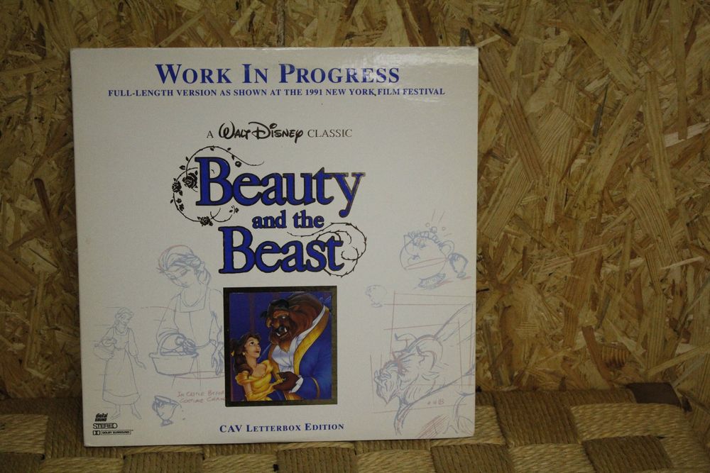 Beauty and the Beast: Work in Progress LaserDisc | Kaufen auf Ricardo
