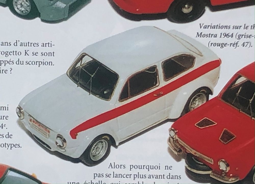 FIAT ABARTH OT 2000 BERLINA MOSTRA – BARNINI Bausatz 1/43 (Neu (gemäss Beschreibung)) in ...