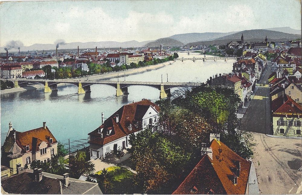 Basel. Die 3 Rheinbrücken. | Kaufen auf Ricardo