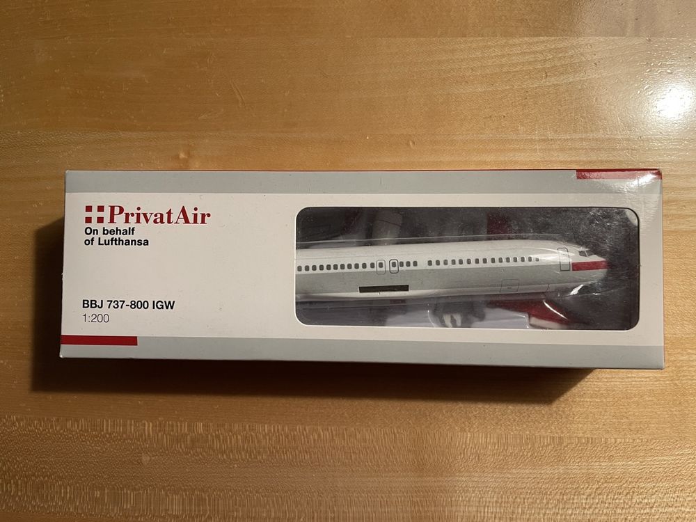 PrivatAir Boeing BBJ 737-800 Modell 1:200 (Gebraucht) in Uster für CHF ...
