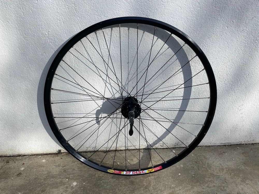 Retro MTB Vorderrad DT Hügi / Mavic X317 Disc (Gebraucht) in Massongex ...