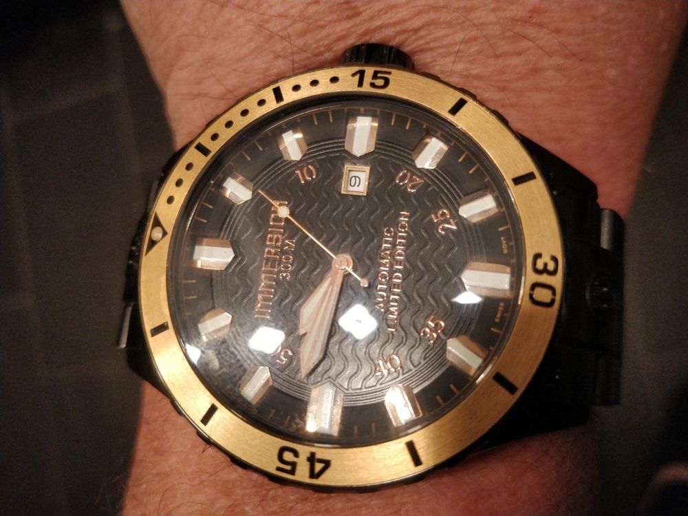 IMMERSION MENS LIMITED EDITION WHALE SWISS AUTOMATIC 300M (Neu (gemäss ...