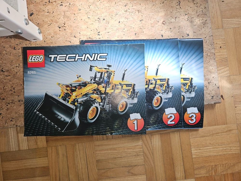 Lego Technic Bauanleitung 8265 Frontlader Anleitung (Gebraucht) in für ...