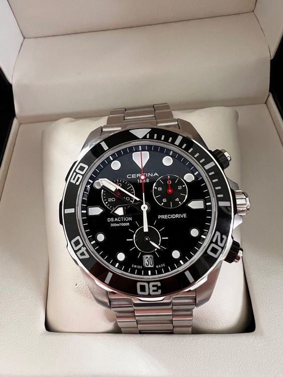 CERTINA DS Action Precidrive Uhr schwarz | Kaufen auf Ricardo