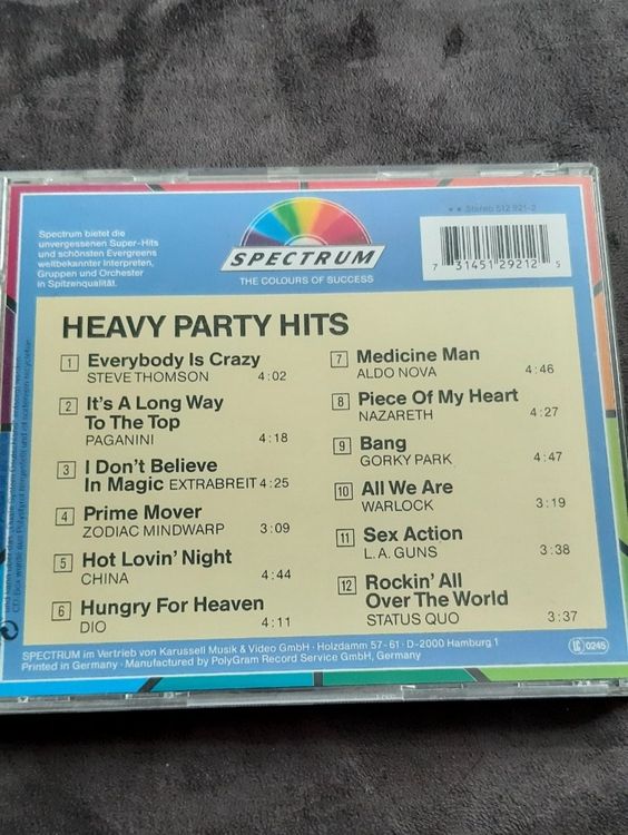 CD Heavy Party Hits (Gebraucht) in Ftan für CHF 1 – mit Lieferung auf ...