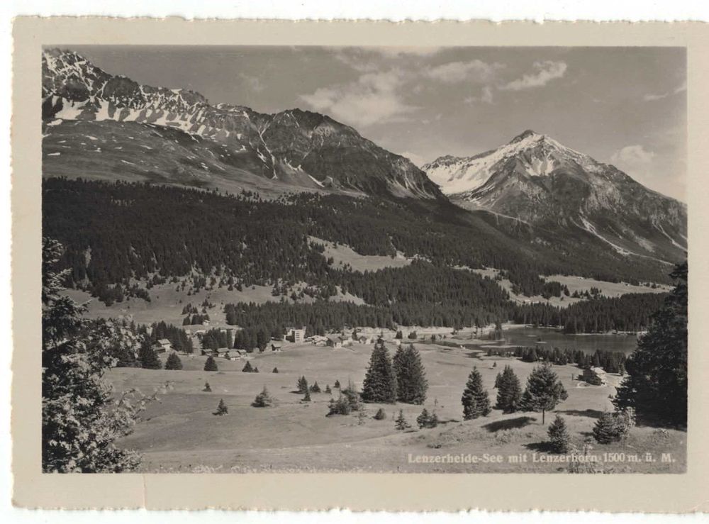 Lenzerheide-See mit Lenzerhorn | Kaufen auf Ricardo