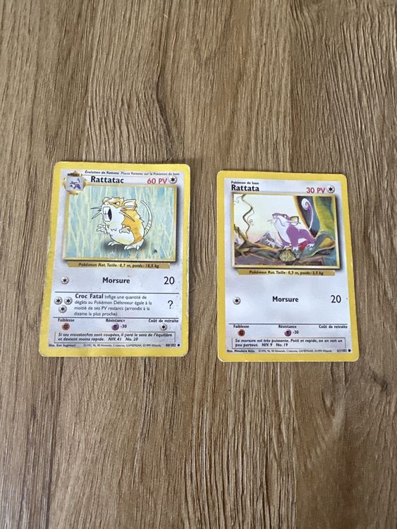 2 carte Pokémon wizard 1999 | Kaufen auf Ricardo
