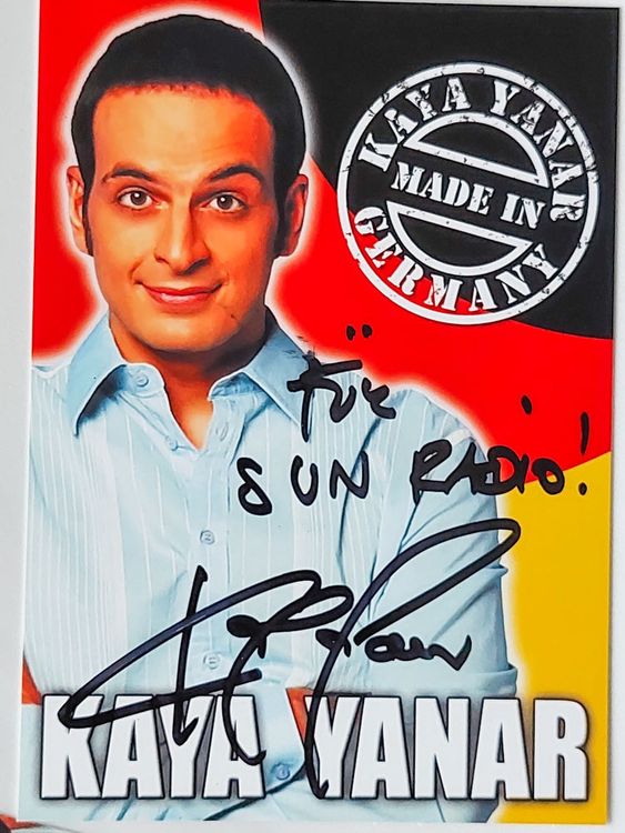 Kaya Yanar - Original Autogramm auf Karte (Gebraucht) in Kaisten für ...