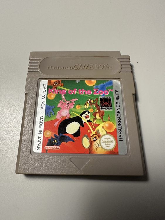 GameBoy King of the Zoo | Kaufen auf Ricardo