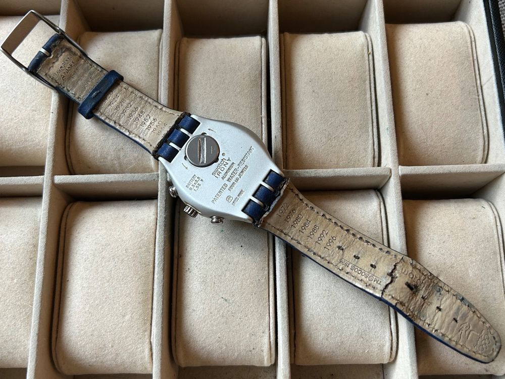 Montre Swatch IRONY aluminium Olympique Sydney 2000 fonction | Kaufen ...