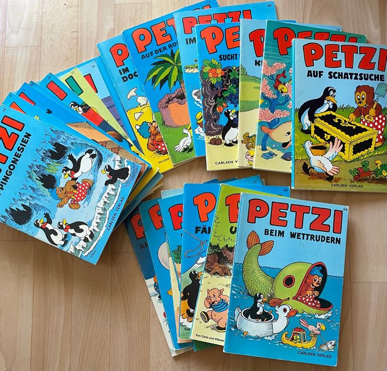 Petzi Sammlung, Carlsen Verlag 1980er Jahre, top für Sammler (Gebraucht ...