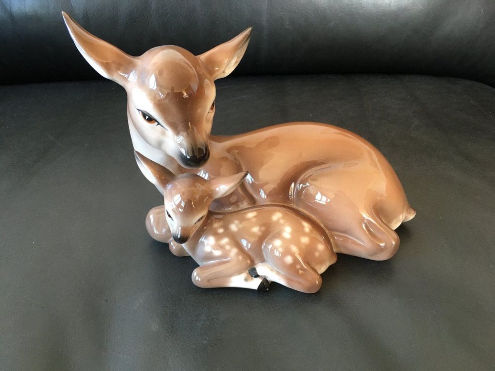 Reh mit Kitz - Ceramiche Campione (Gebraucht) in Basel für CHF 35 – mit ...