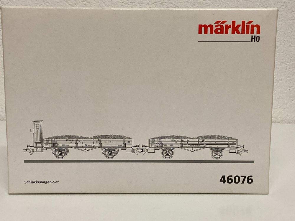 Märklin 46076 - Wagen-Set zum Schlacketransport (Neu (gemäss ...