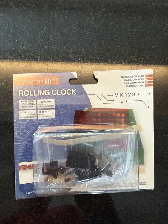 Velleman-kit Rolling clock (Neu (gemäss Beschreibung)) in Cormérod für ...