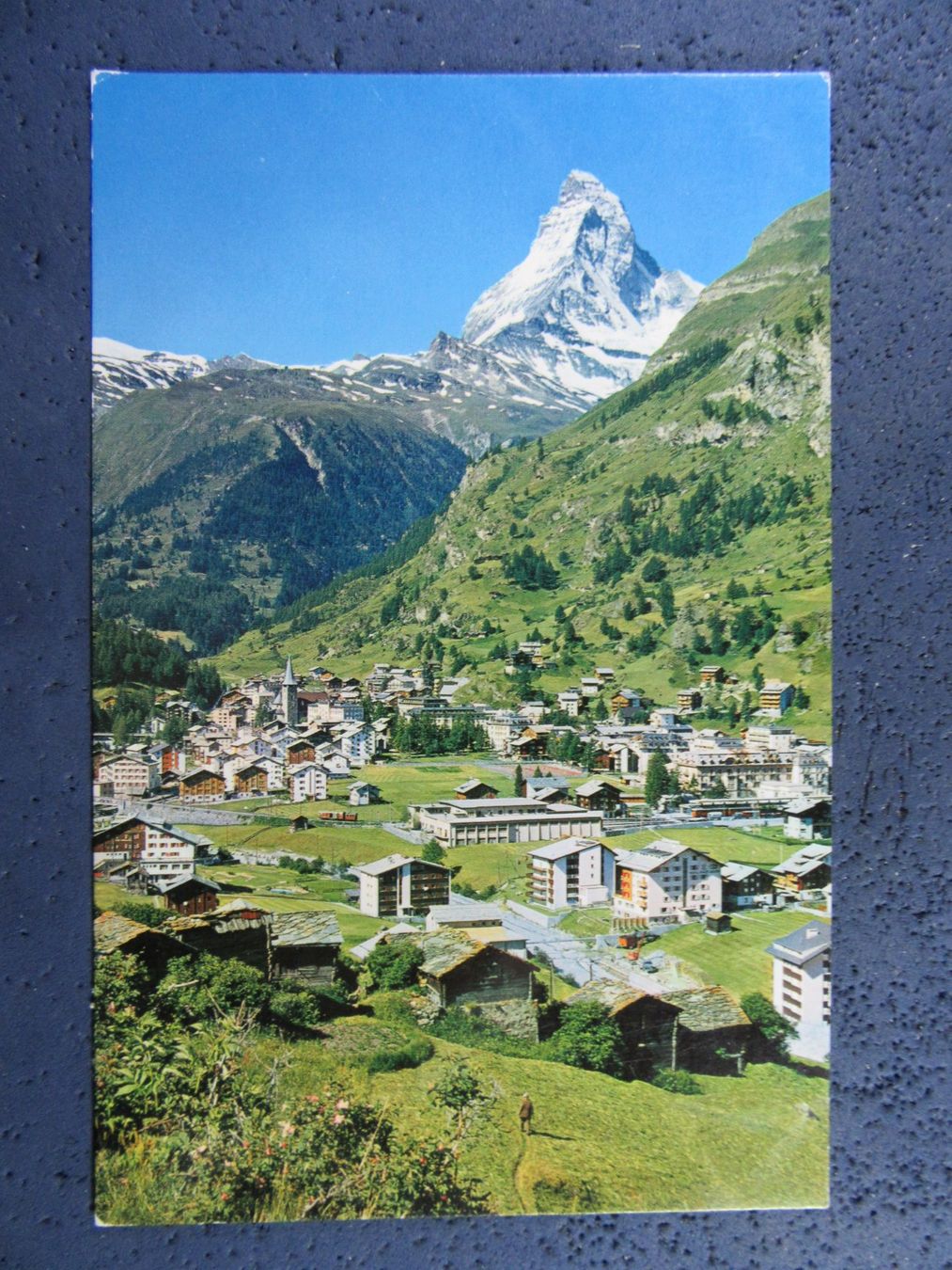 ZERMATT MIT MATTERHORN 1970 VS AK (Gebraucht) in Ettingen für CHF 1 – mit Lieferung auf Ricardo ...