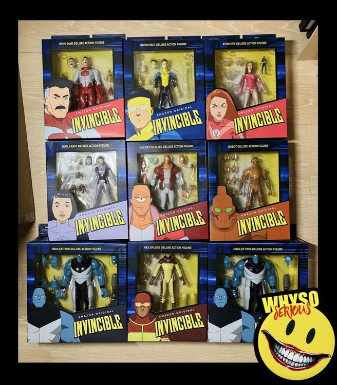 Invincible Figuren-Set Neu & OVP von Diamond Select (Neu und ...