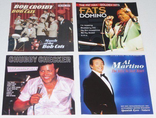 collection 4CD's - Bob Crosby, Fats Domino, Chubby Checker & | Kaufen ...