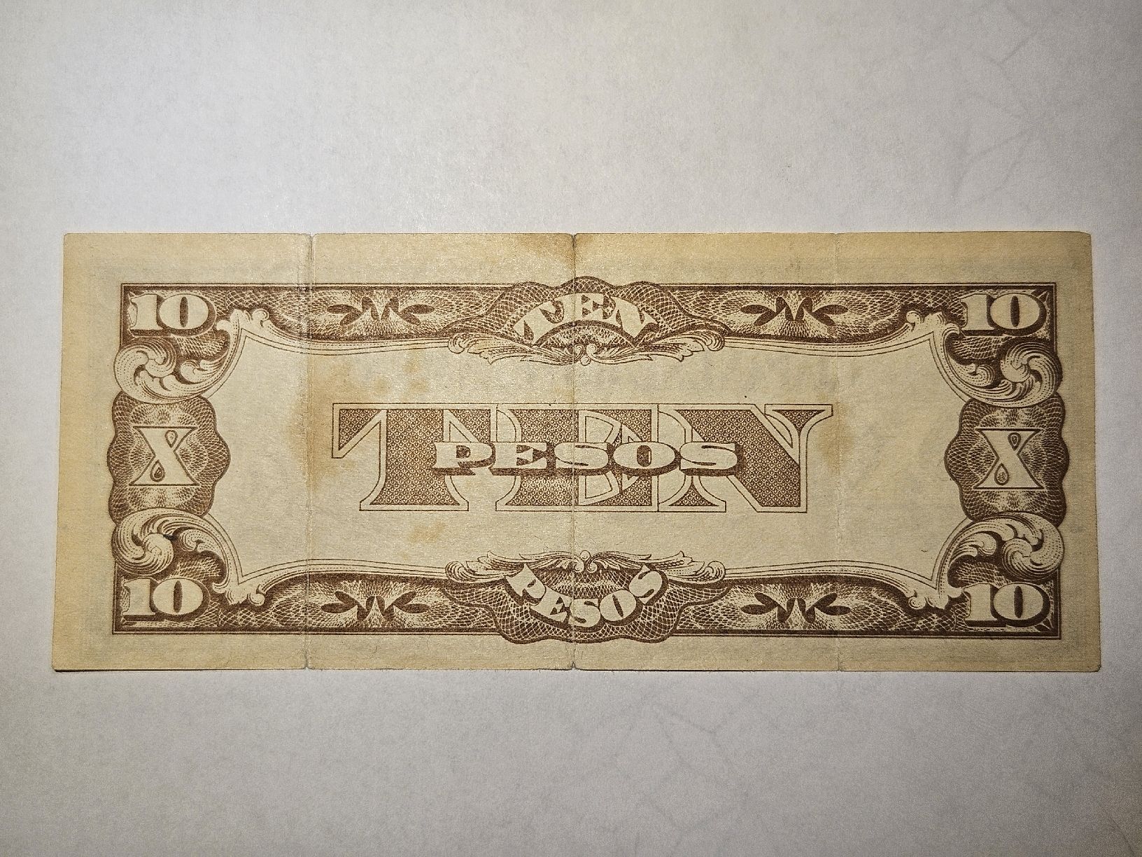 Sammlerstück: Japanische 10-Peso-Note aus dem Krieg (Gebraucht) in Wil ...