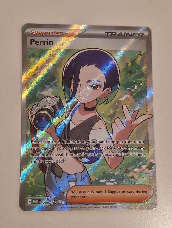 Carte Pokémon Perrin Full Art 209/167 | Kaufen auf Ricardo