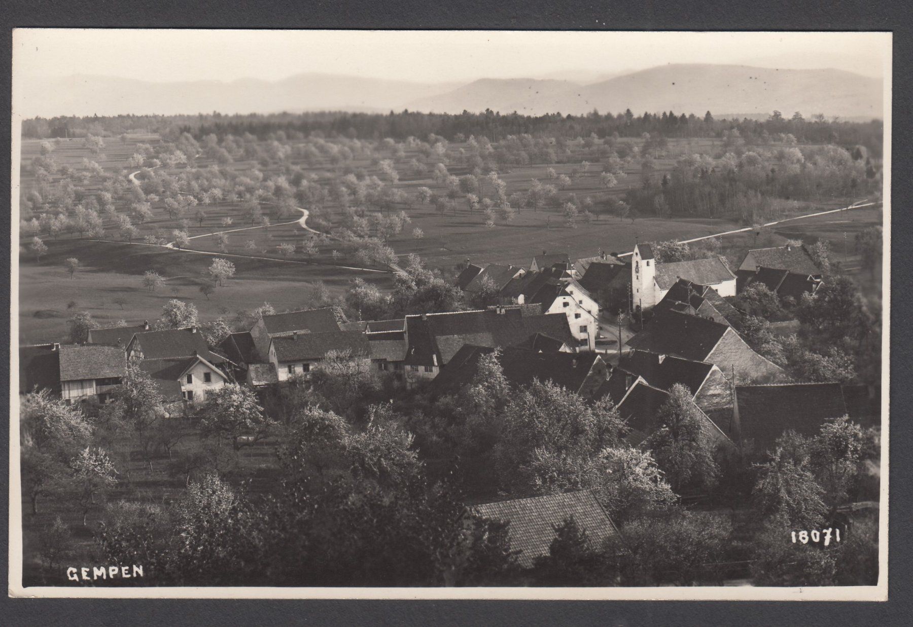 seltene Fotokartkarte Gempen, BL, Schweiz, Top Zustand! (Neu und originalverpackt) in Brienz BE ...