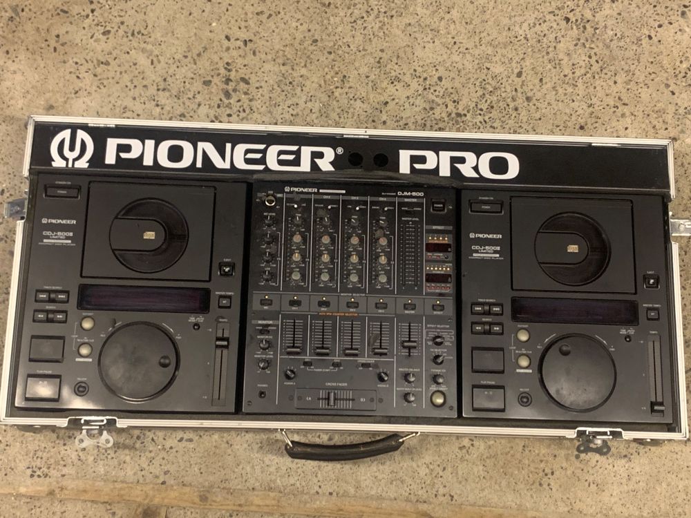 Table de mixage DJ et platine CD Pioneer DJM-500 et 2x CDJ-5 | Kaufen ...