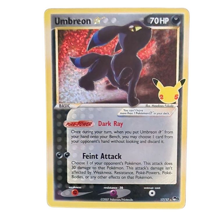 Umbreon Celebrations Gold Star pokemon TCG | Kaufen auf Ricardo