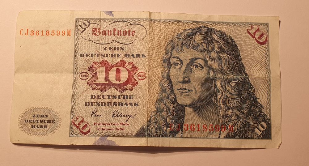 1 Billets de 10 Deutsche Mark (D'occasion) à Martigny pour CHF 5 – avec livraison | Acheter sur ...