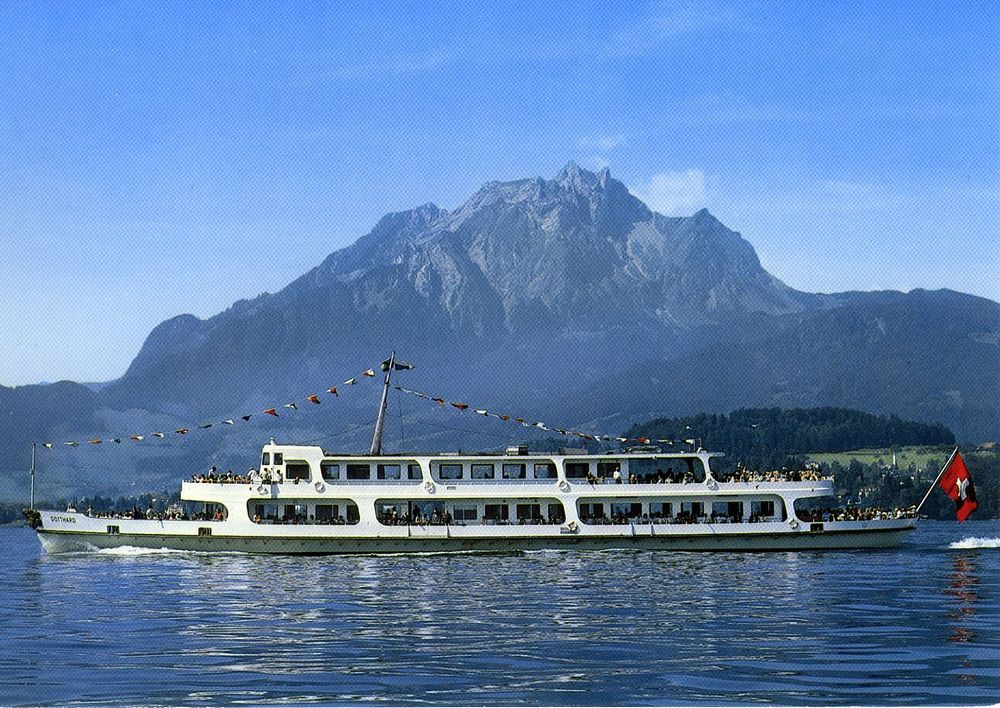 MS Gotthard, SGV, Fahrgastschiff, Vierwaldstättersee (Gebraucht) in ...