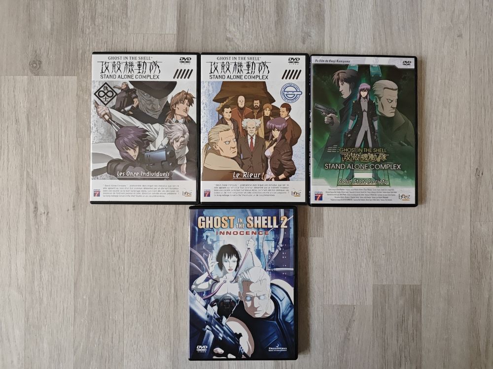 Ghost in the Shell DVD Collection Anime - État impeccable! (Gebraucht ...
