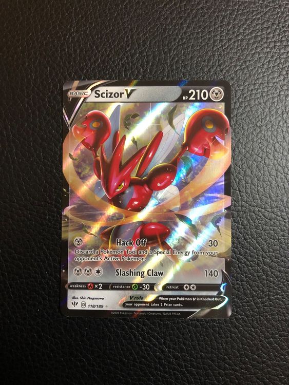 Darkness Ablaze Scizor V 118/189 Ab 1 | Kaufen auf Ricardo